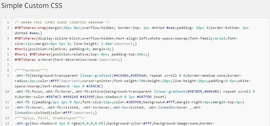 Simple Method to Add Custom CSS in Wordpress Website Simple Method to Add Custom CSS in Wordpress Website